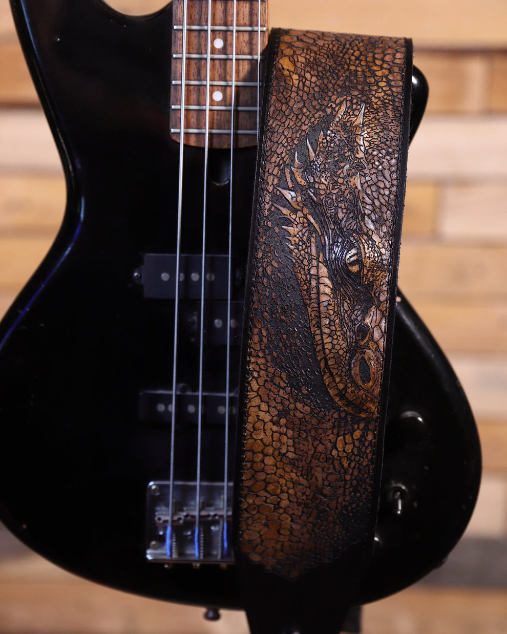 Gold & Silver Dragon – Backbeat Leather